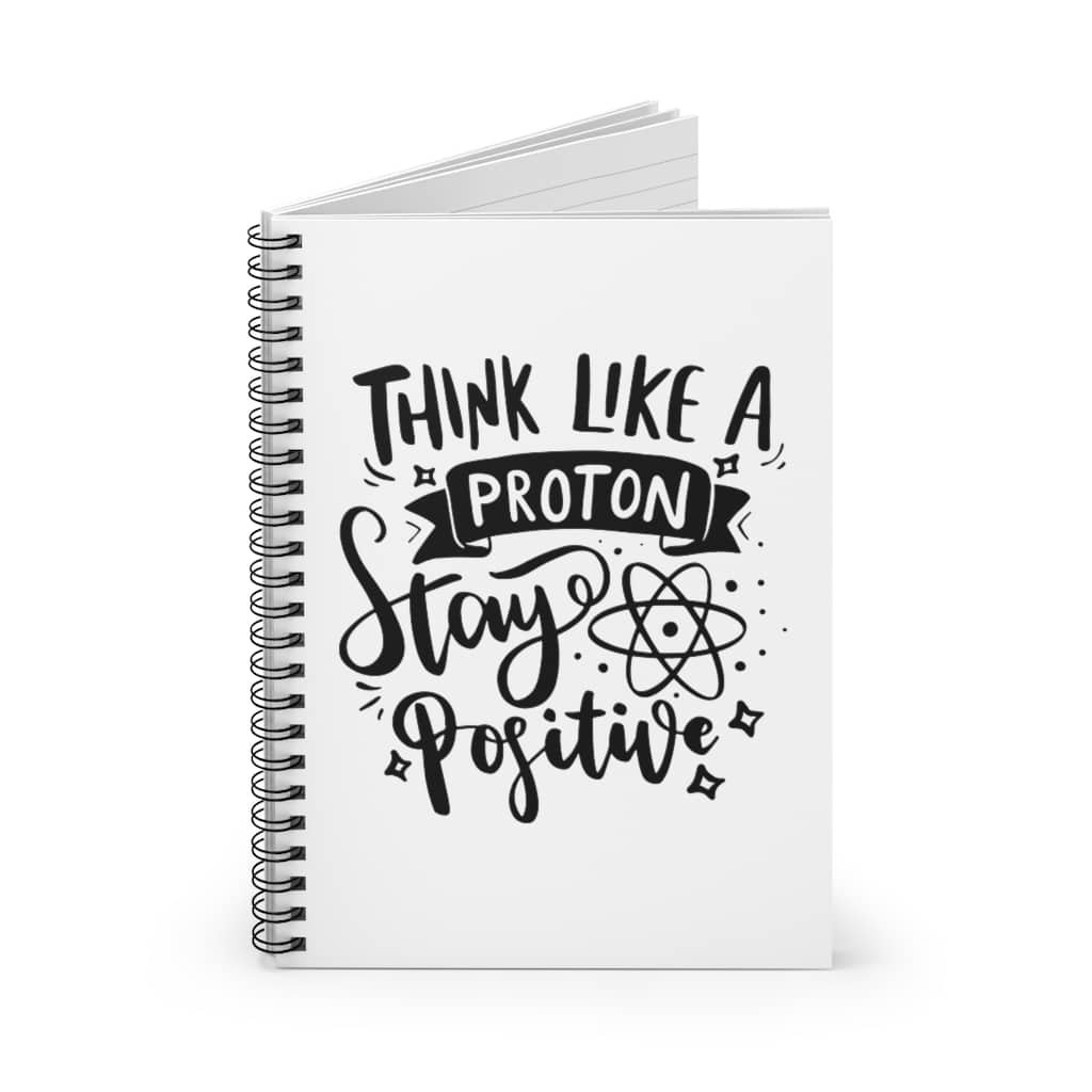 Cultivate Optimism Ruled Line Spiral Notebook