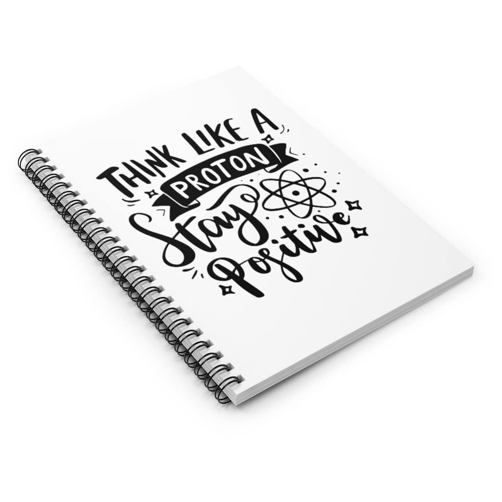 Cultivate Optimism Ruled Line Spiral Notebook