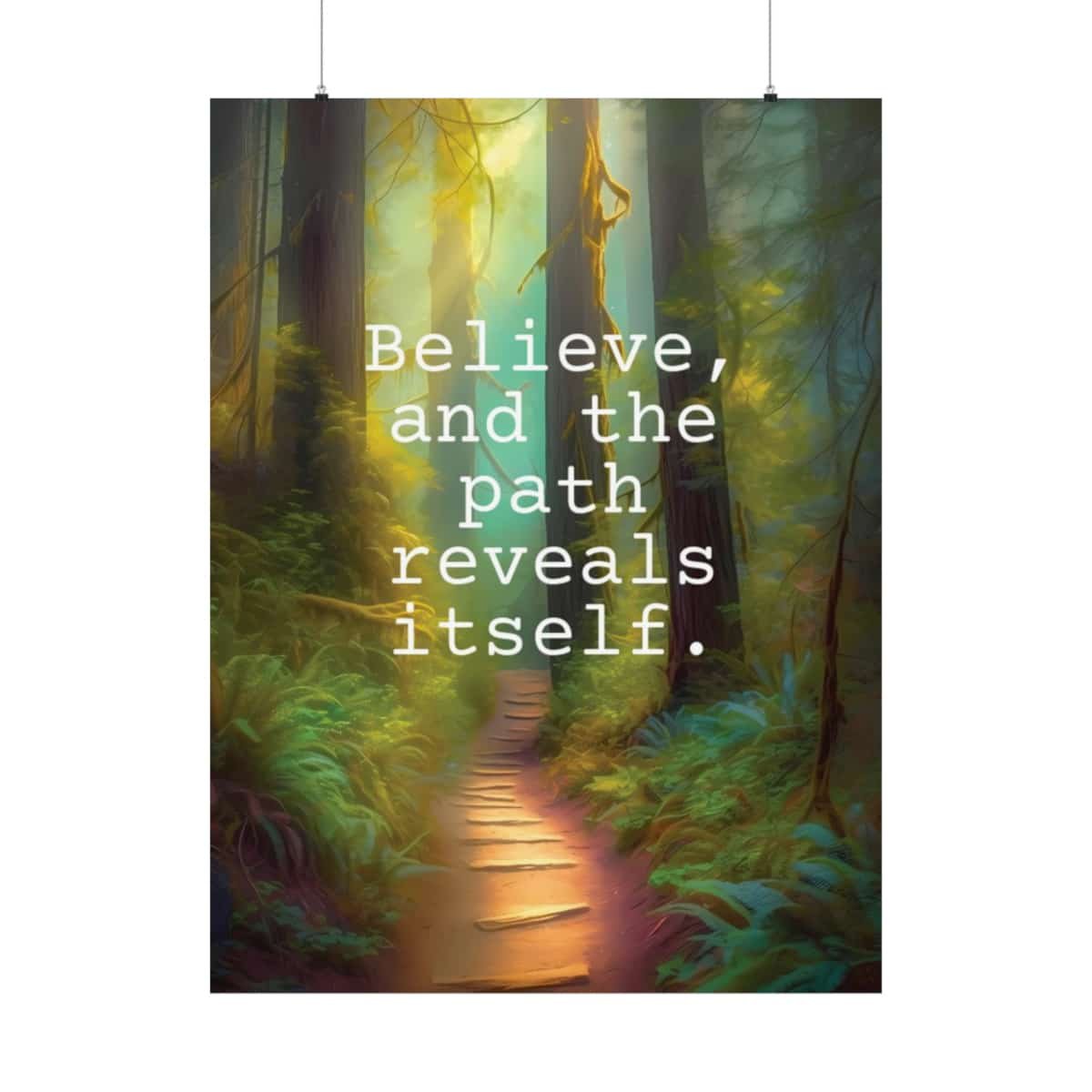 Inspirational Poster for Home or Office - Level Up Your Skills