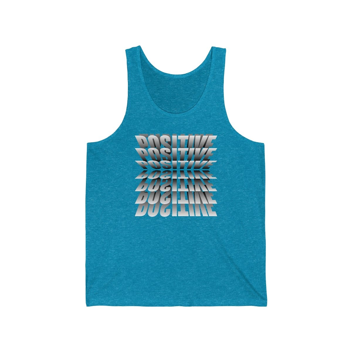 Spread Positivity with the Positive Thinking Unisex Jersey Tank