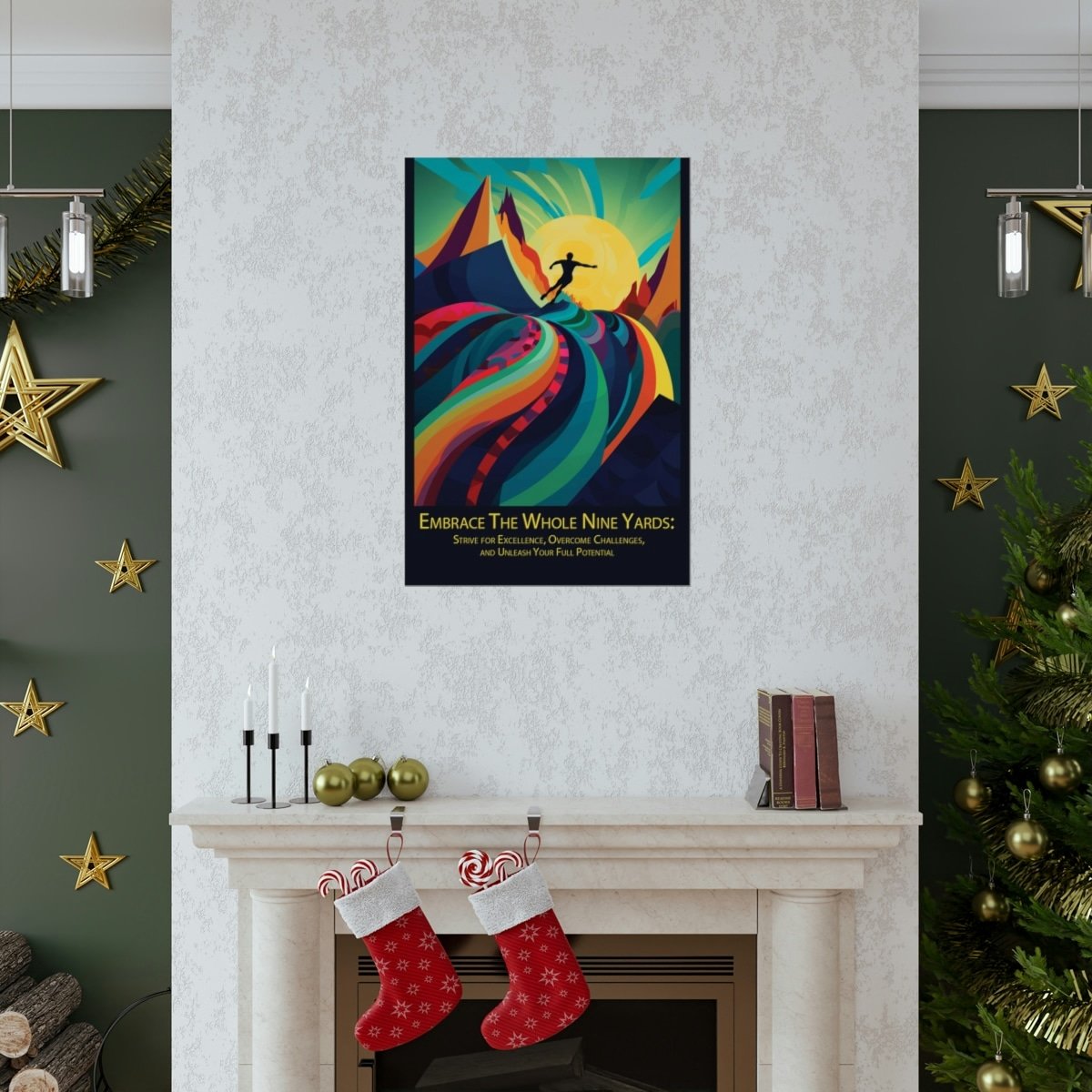 Whole Nine Yards Motivational Poster - Premium Quality Vertical Poster ...
